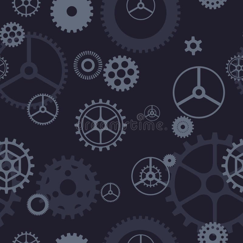 Gears blueprint stock vector. Illustration of machine - 18218176