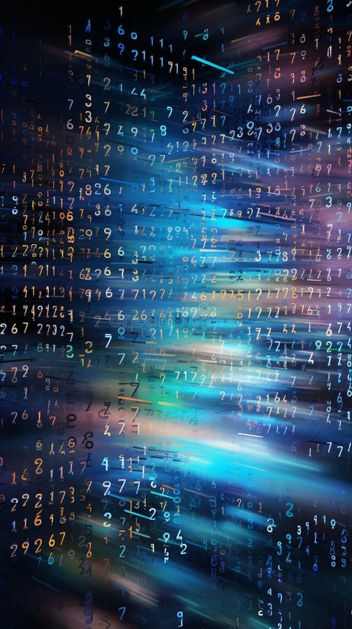 Seamless Generative Screen Code Texture – Unique Background for Digital ...