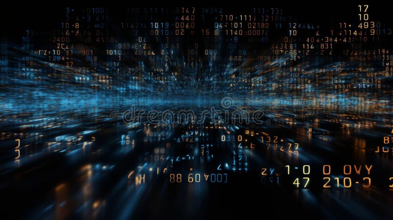 Seamless Generative Screen Code Texture – Unique Background for Digital ...