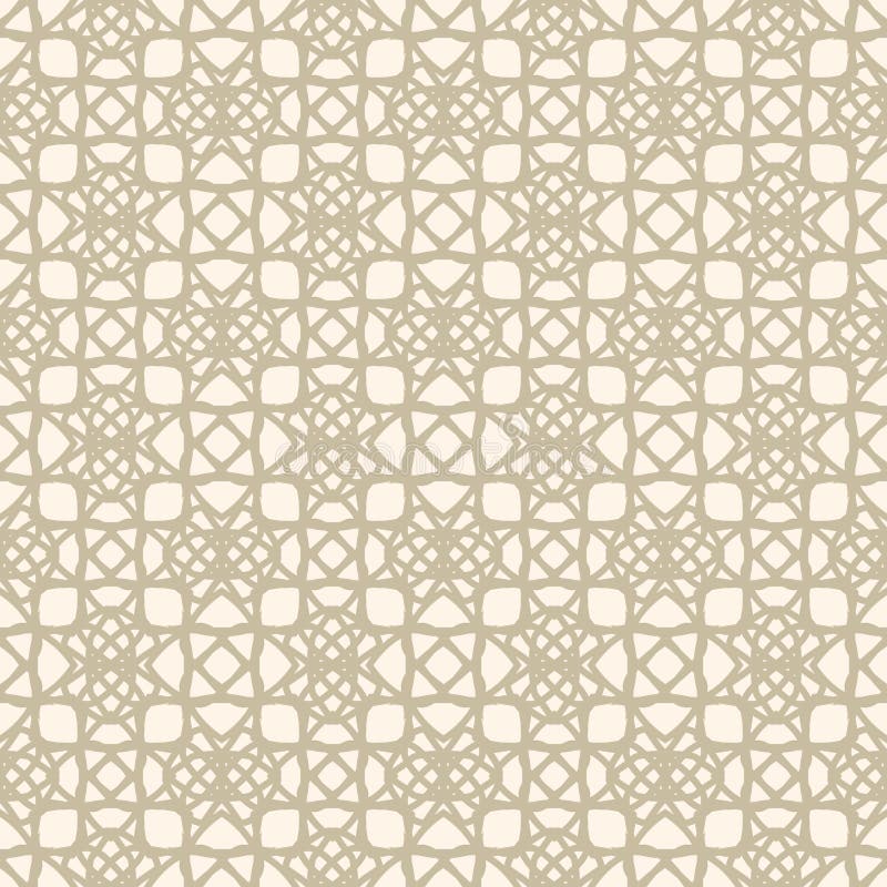 Seamless Geometric Abstract Pattern in Arabic Style Stock Vector ...