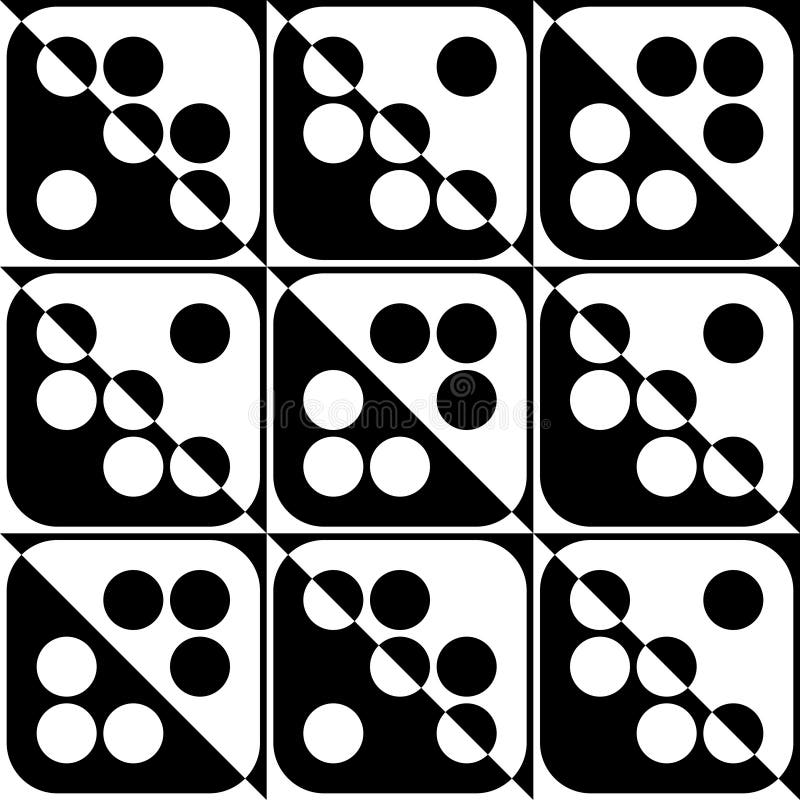 Domino texture stock vector. Illustration of pack, desk - 156818012