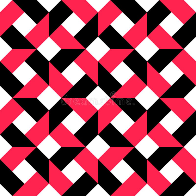 Seamless Geometric Background Stock Vector - Illustration of regular ...