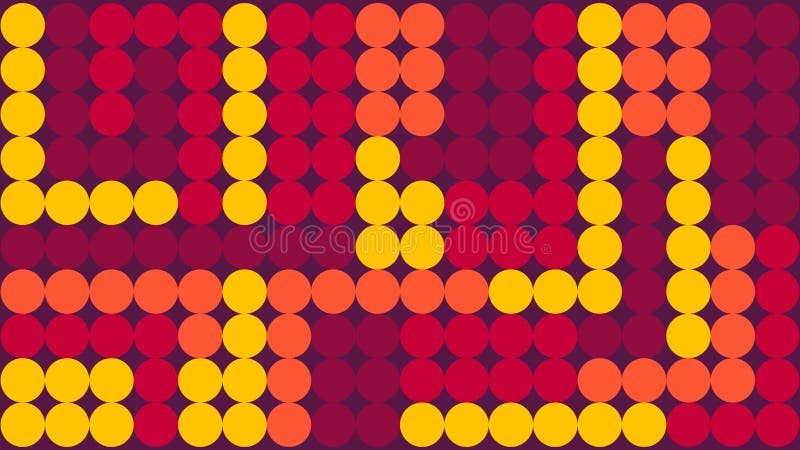 Seamless Geometric Background Pattern Warm Colours Stock Vector ...
