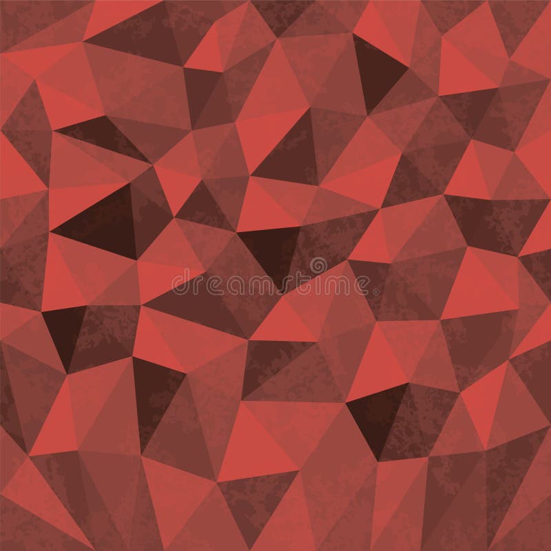 Seamless Geometric Background of Triangular Polygons Pattern Stock ...