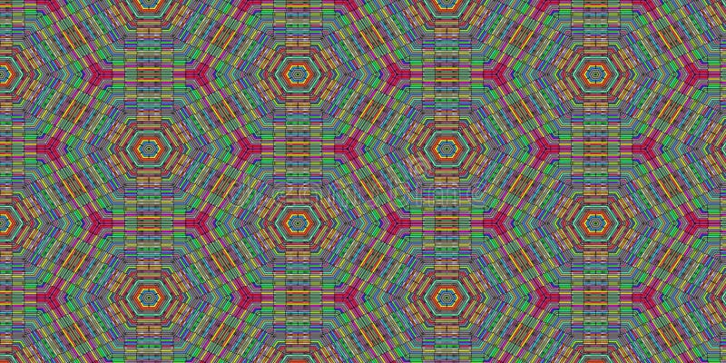 Seamless Geometric Block Compound Background Texture Stock Illustration ...