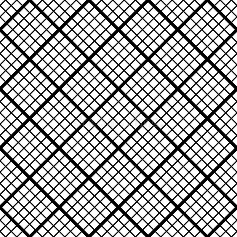 Seamless Geometric Checked Pattern with Grid Texture Stock Vector - Illustration of grating ...