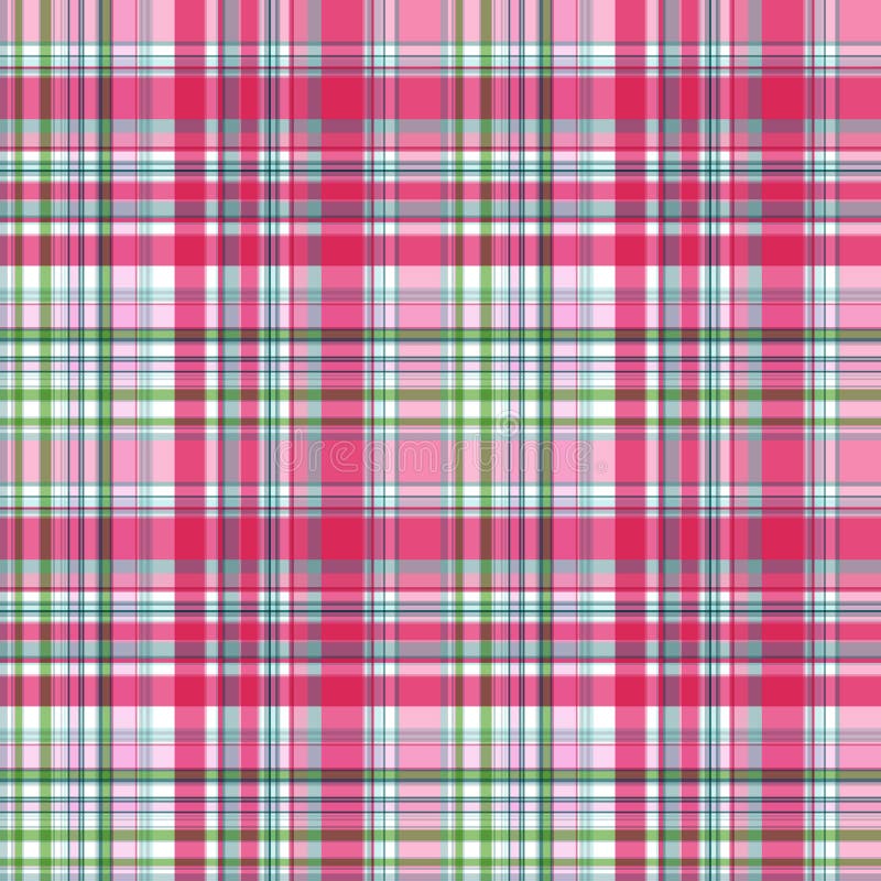 Seamless Geometric Checkered Pattern, Intersecting Colored Stripes ...