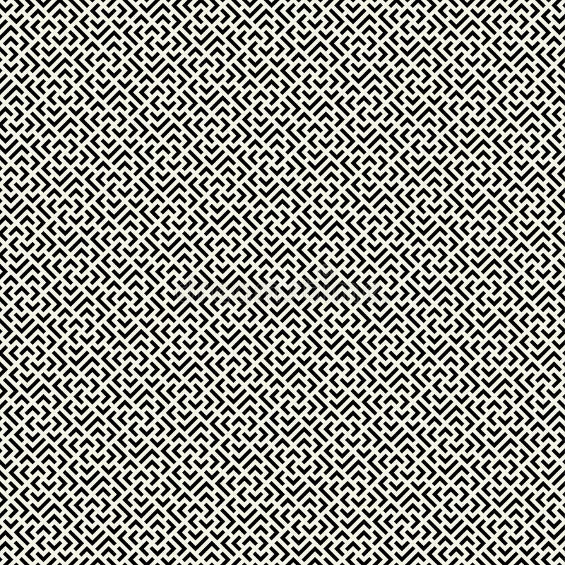 Seamless Geometric Chinese Line Pattern, Vector Stock Vector ...