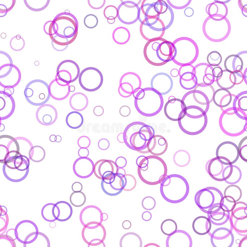 Seamless Geometric Circle Pattern Background - Vector Illustration from ...