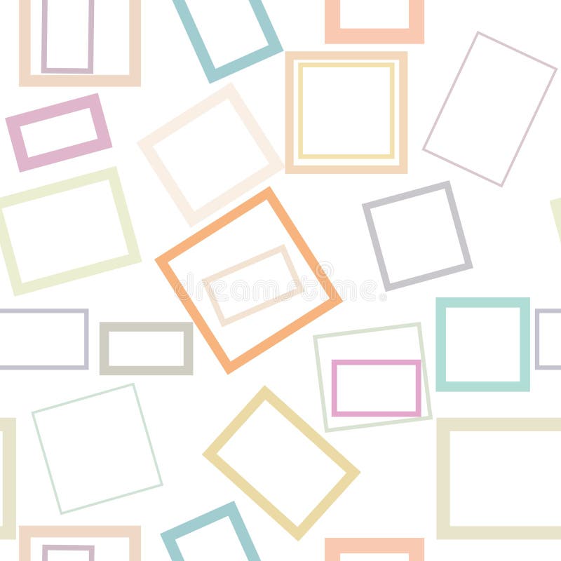 Seamless Geometric Conceptual Background Square, Rectangle Pattern for ...