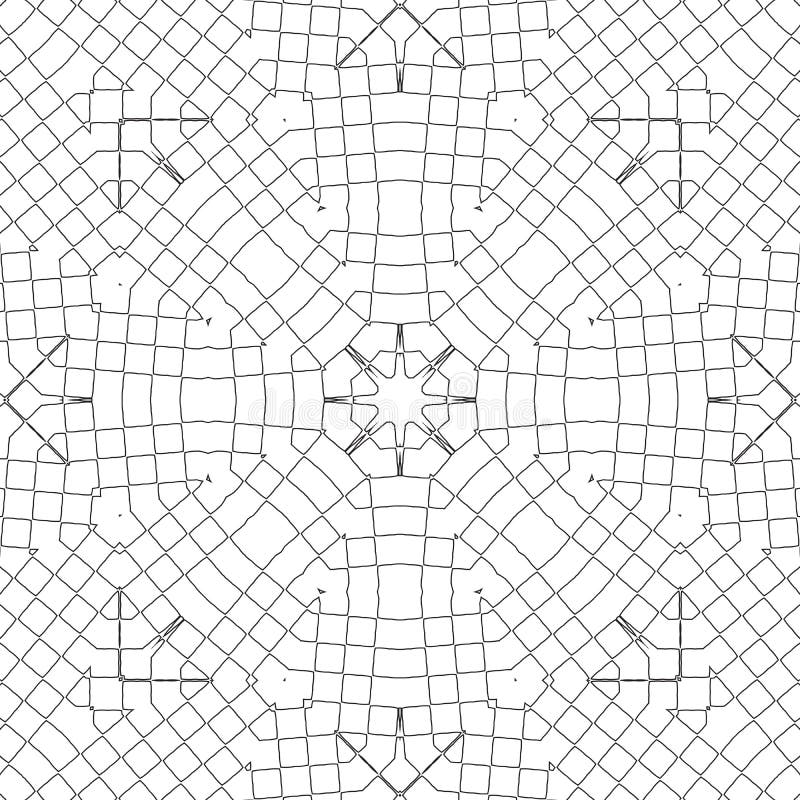 Seamless Geometric Damask Square Embroidery Thread Tiny Outline Lace ...