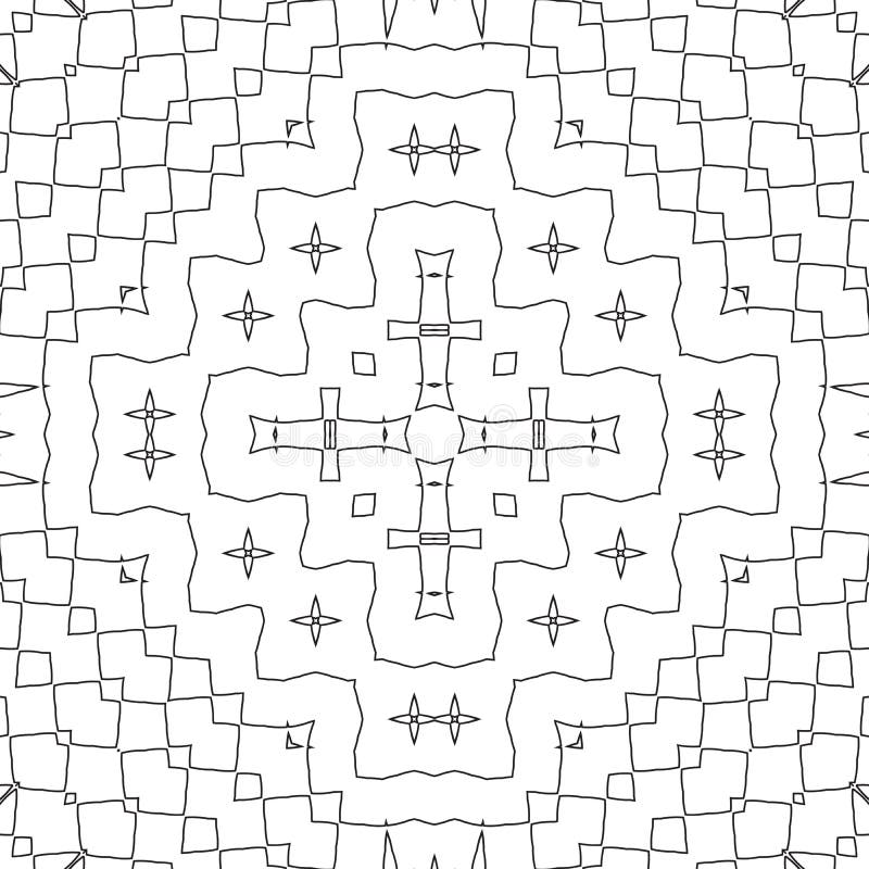 Drawing Web Square Line Seamless Geometric Damask Embroidery Thread ...