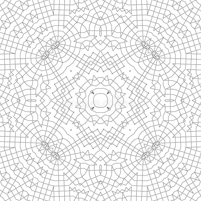 Drawing Web Square Line Seamless Geometric Damask Embroidery Thread ...