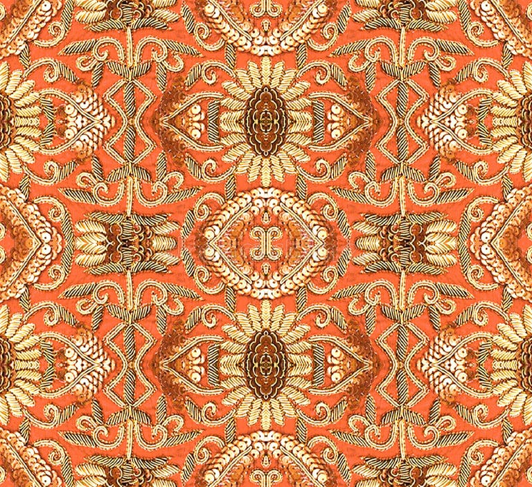 Seamless Geometric Decorative Design Pattern Background Stock ...