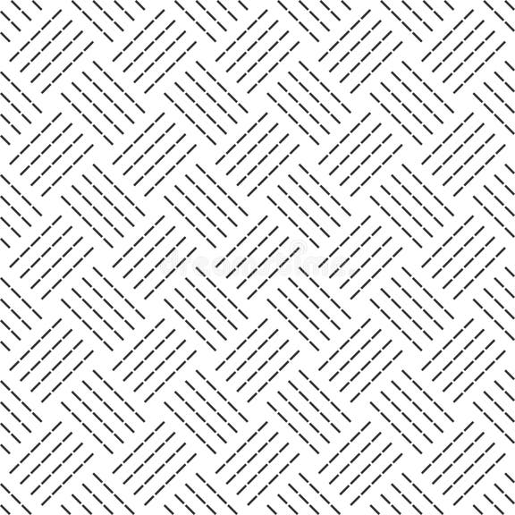 Seamless Geometric Diagonal Dash Lines Pattern Stock Vector ...