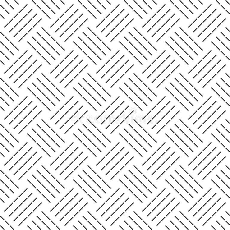 Seamless Geometric Diagonal Dash Lines Pattern Stock Vector ...