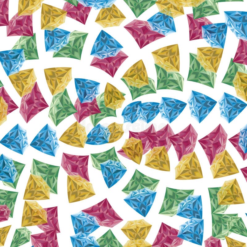 Seamless and Geometric Diamond Pattern Abstract Vector Design Stock ...