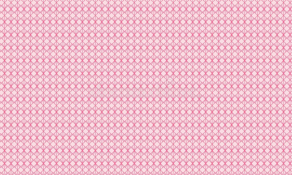 Seamless Geometric Diamonds Line Pattern Background Stock Illustration ...