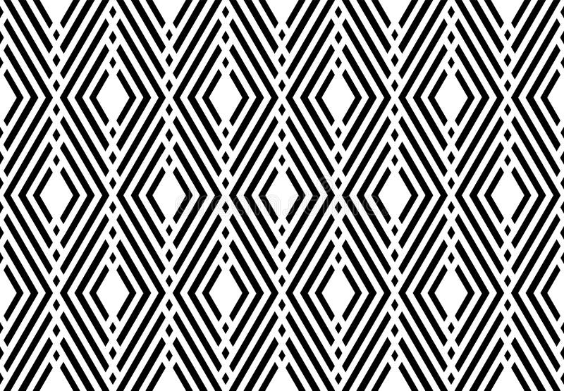 Geometric Diamonds Seamless Pattern. Modern Design of Childish Abstract ...