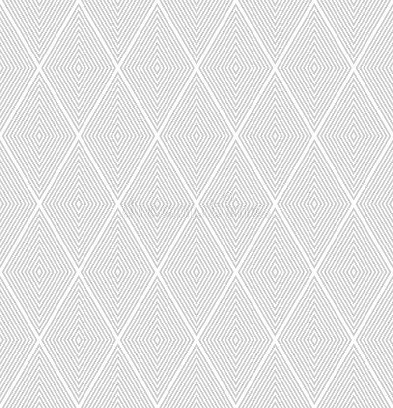 Seamless Geometric Diamonds Pattern. Lines Texture Stock Vector ...