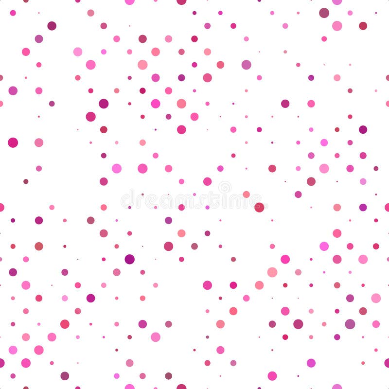 Seamless Geometric Dot Pattern - Vector Background Design Stock Vector ...