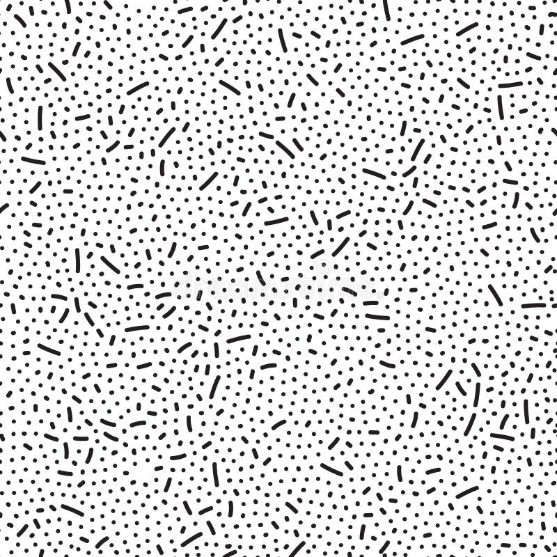 Seamless Geometric Dots Pattern Stock Vector - Illustration of dots ...