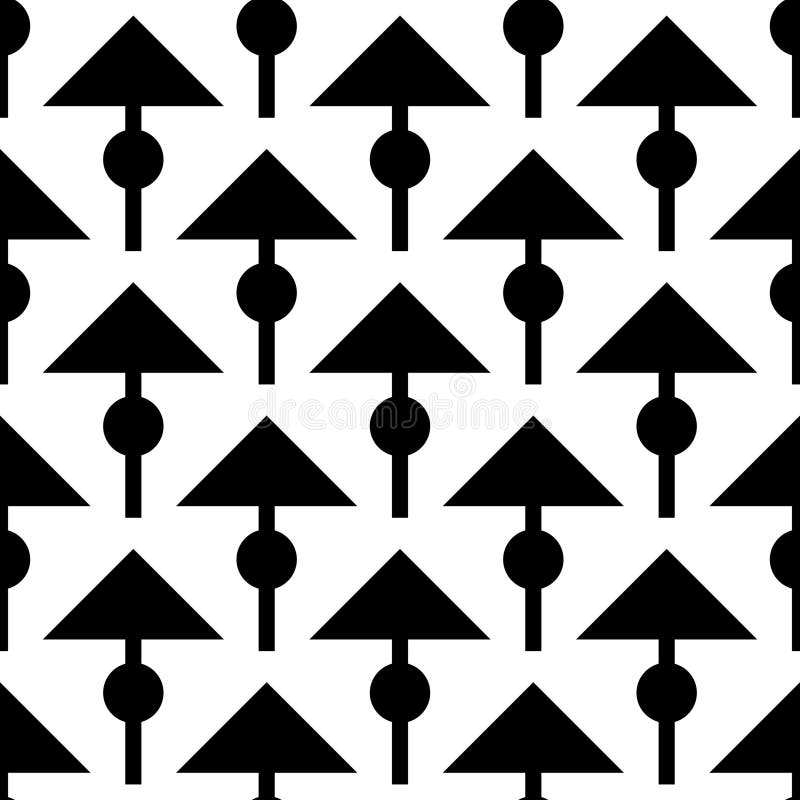 Seamless Geometric Elements Repeated Design Fabric Textile Tile ...