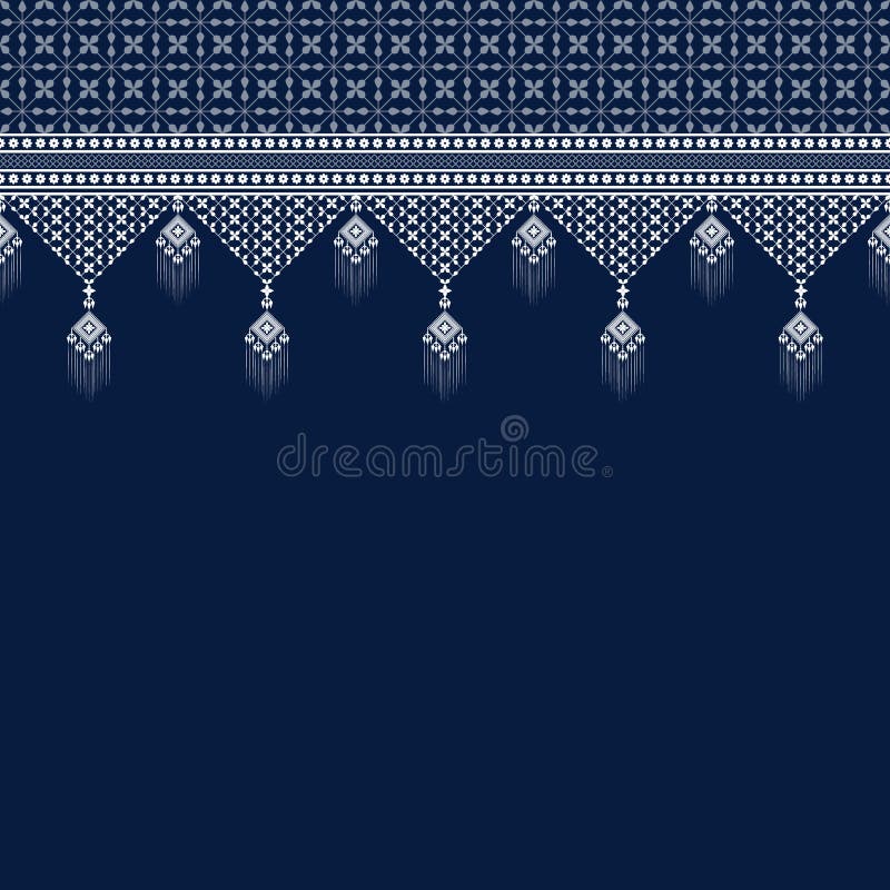 Geometric Ethnic Pattern Design Stock Vector - Illustration of ...