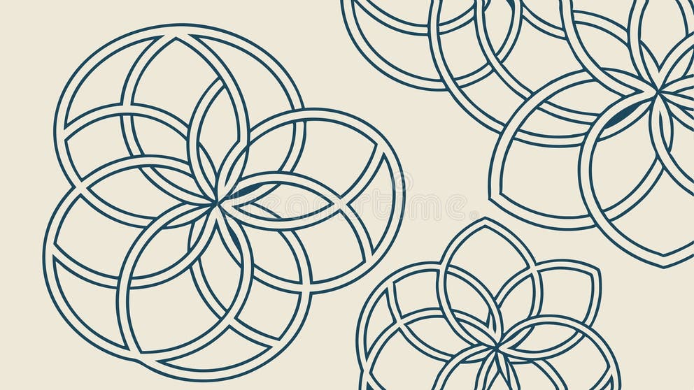 Seamless Geometric Flower of Life Pattern Vector Design, Vector Design ...