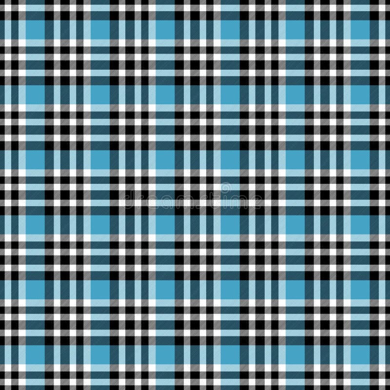 Gingham Pattern in Blue, Pink and White Stock Illustration ...