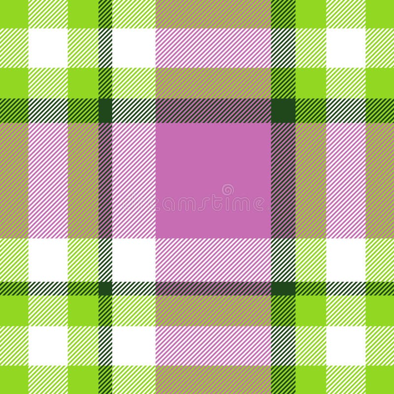 Gingham Pattern in Blue, Pink and White Stock Illustration ...