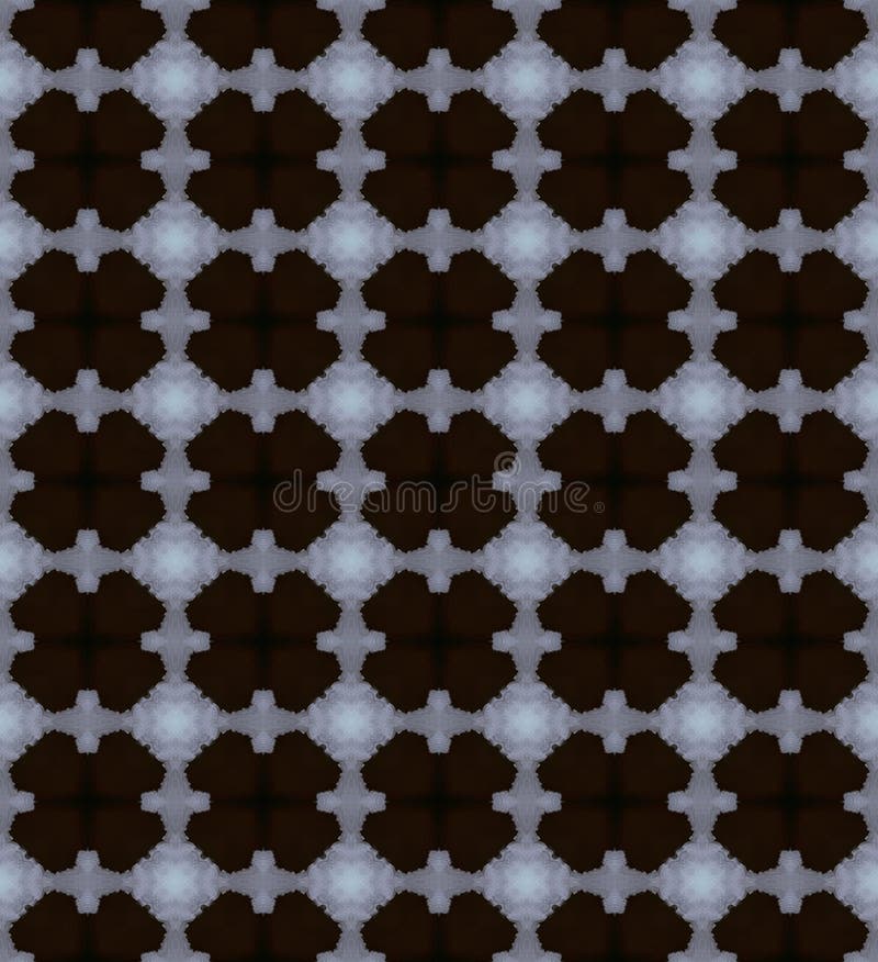 Seamless Geometric Grayscale Tile Pattern Stock Illustration ...