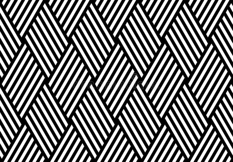 Seamless Geometric Grid Diamonds Pattern. Striped Lines Texture Stock ...