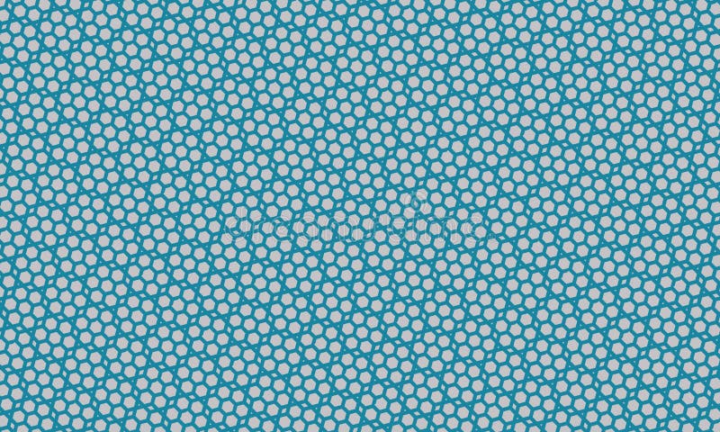 Seamless Geometric Hexagon Pattern with Interlocking Line Design Stock ...