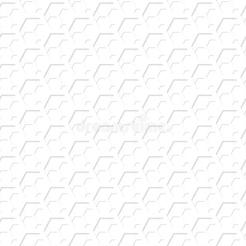 Seamless Geometric Hexagon Pattern Stock Vector - Illustration of ...