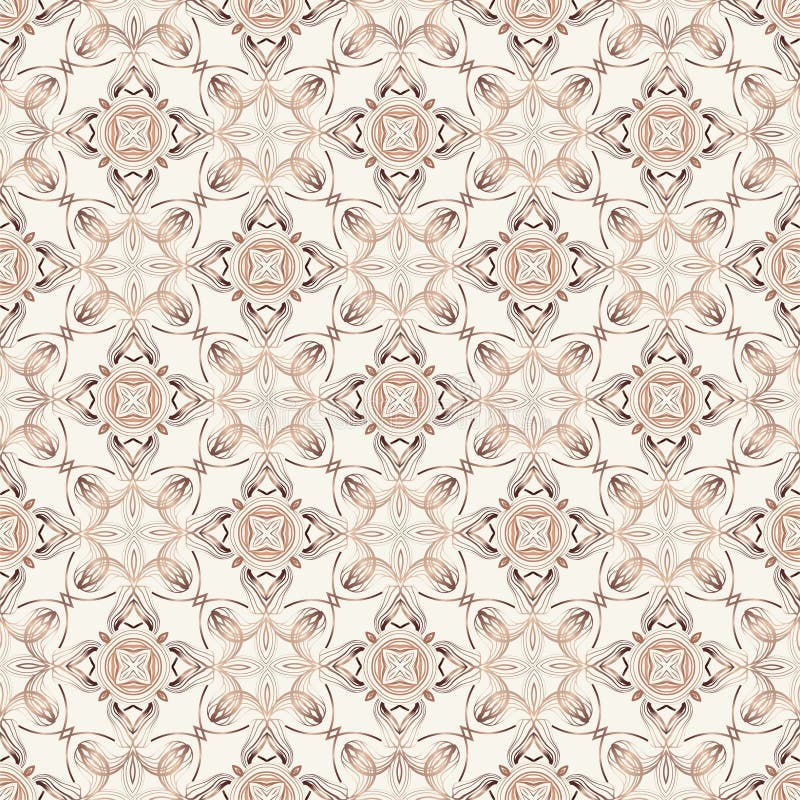 Seamless Geometric Islamic Pattern Stock Vector - Illustration of euro ...