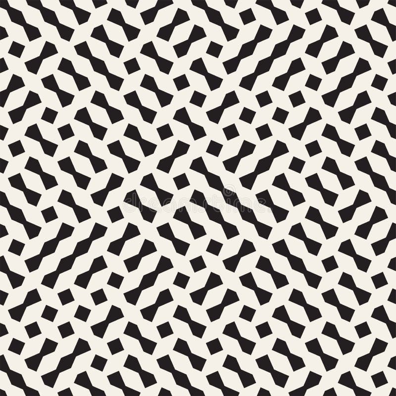 Seamless Geometric Lattice Pattern. Stock Vector - Illustration of ...