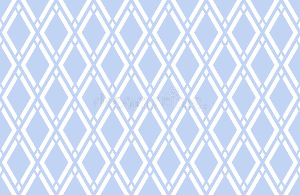 Seamless Geometric Light Blue Diamonds Pattern Stock Vector ...