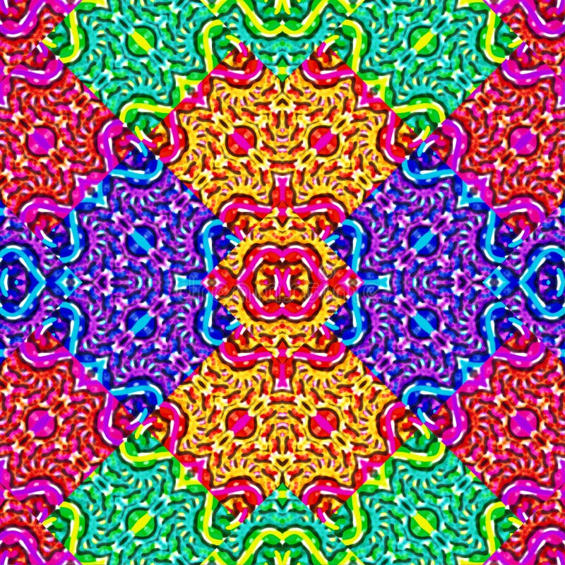 Multicolored Geometric Mosaic Seamless Pattern Stock Illustration ... Multicolored Geometric Mosaic Seamless Pattern Stock Illustration ...