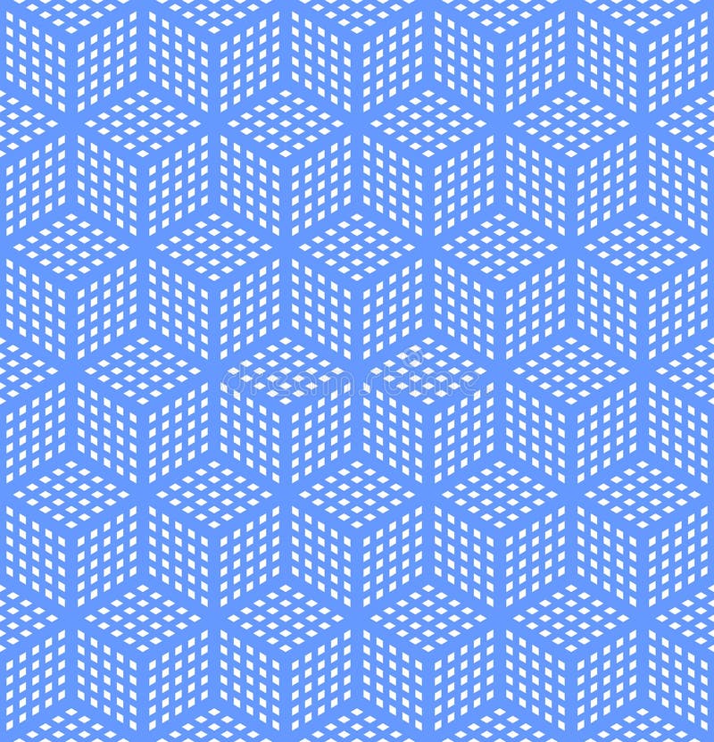 Seamless Geometric Optical Illusion Texture. Stock Vector ...