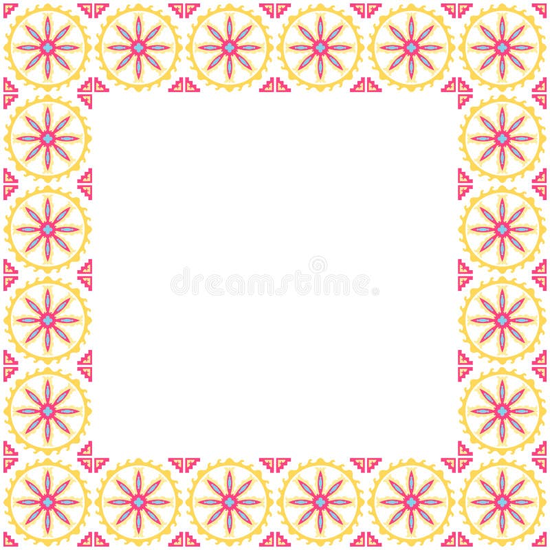 Patchwork Frame, Pastels stock vector. Illustration of country - 5738130