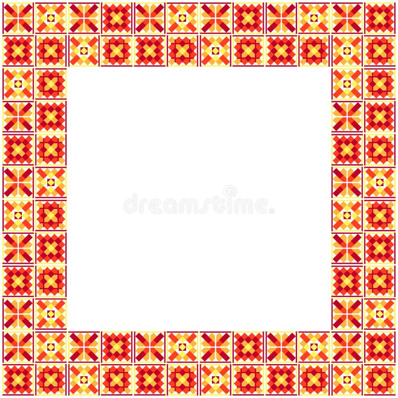 Patchwork Frame, Pastels stock vector. Illustration of country - 5738130