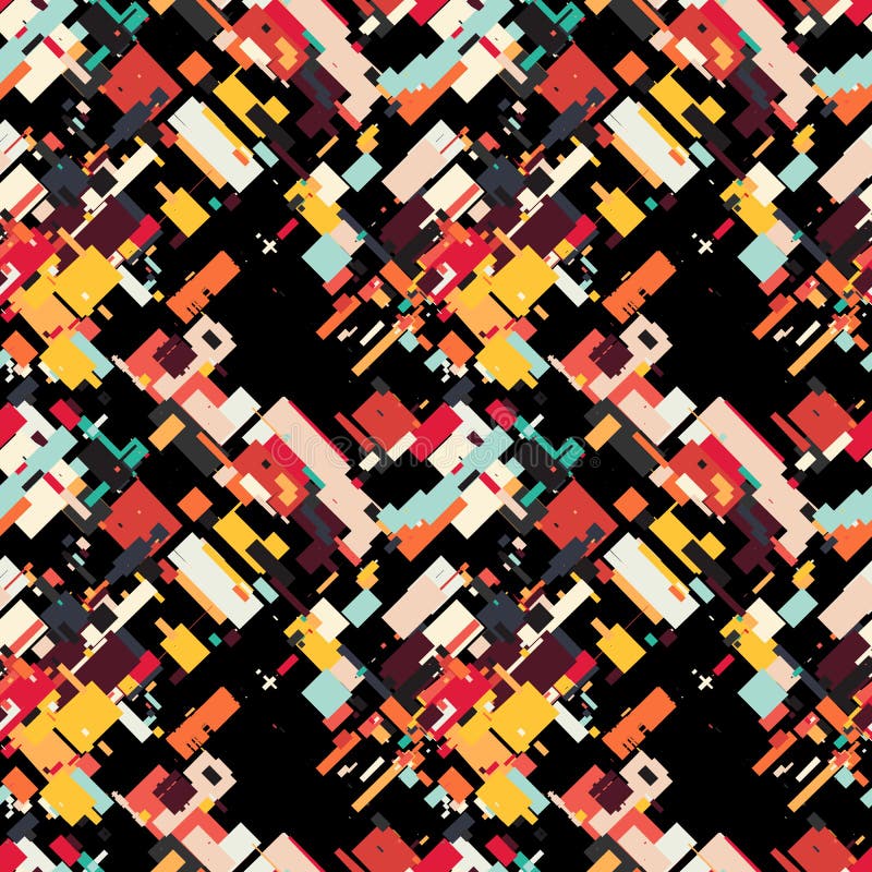 Seamless Geometric Pattern. Stock Vector - Illustration of decorative ...