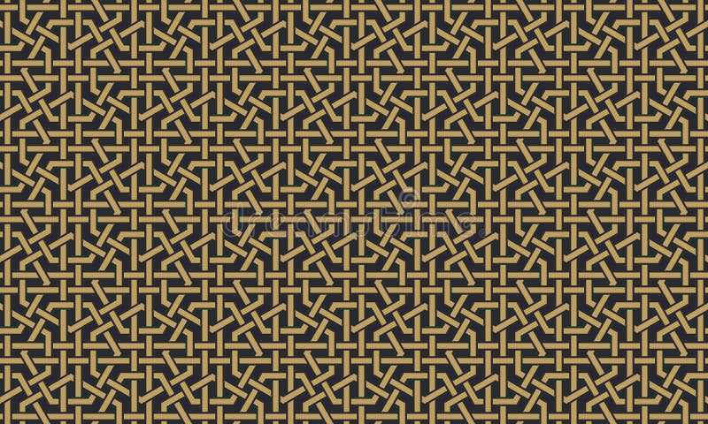 Seamless Geometric Pattern in Authentic Arabian Style. Stock Photo ...