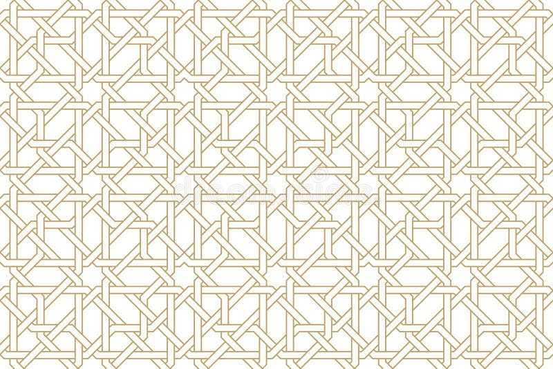 Seamless Geometric Pattern in Authentic Arabian Style. Stock Photo ...