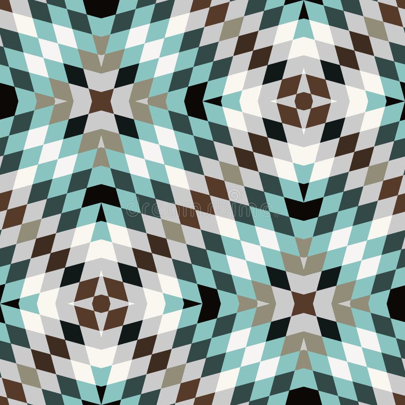 Seamless Geometric Pattern Background Stock Illustration - Illustration ...