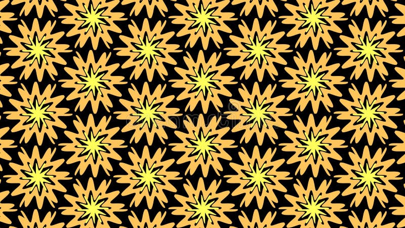 Seamless Geometric Pattern with Black Color on it Stock Illustration ...