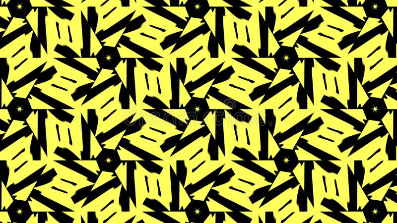 Seamless Geometric Pattern with Black Color on it Stock Illustration ...