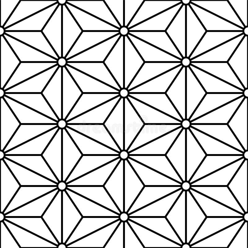 Seamless Geometric Pattern. Black Linear Pattern. Wallpapers for Your ...