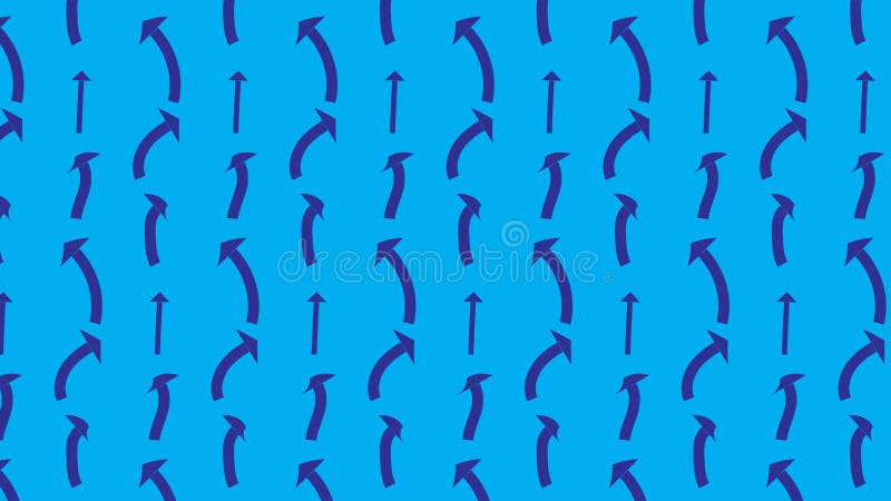 Blue Arrows Pattern stock illustration. Illustration of modern - 379963229